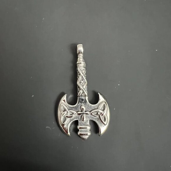 Accessories | Stainless Steel Celtic Trinity Irish Battle Axe Cross ...